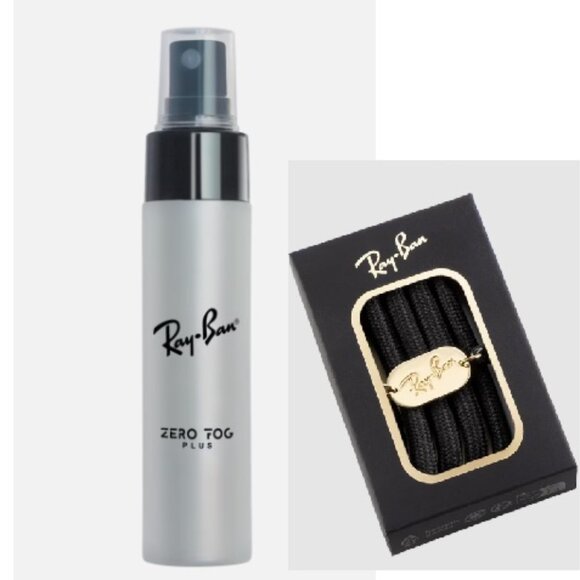 Ray-Ban | Accessories | Nib Rayban Zero Fog Spray Special Edition Black ...